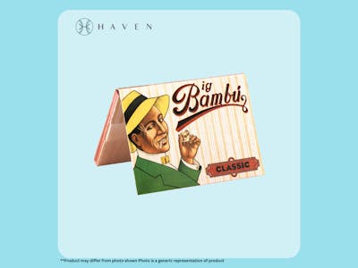 Bambu Big Bambu Classic Rolling Papers - Haven